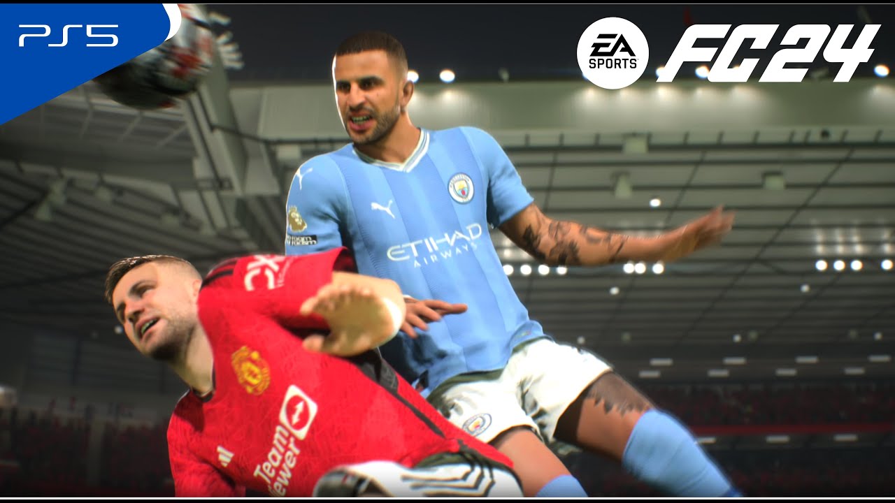 FC | Man City vs Man United - Premier League 23/24 Old Trafford | UHD ...