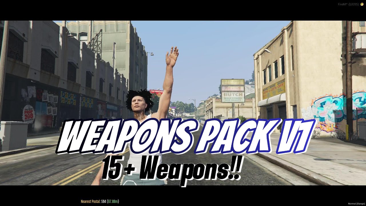 Flake's Weapon Pack V1 | Hood Pack | FiveM - YouTube