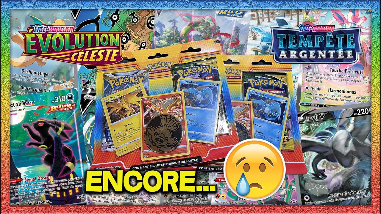 OUVERTURE POKÉMON - ENCORE... |DUOPACK EB07 EVOLUTION CELESTE ET EB12 ...