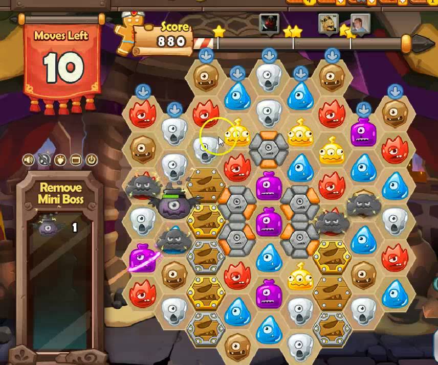 Monster Busters hexa blast Stage 544 - YouTube