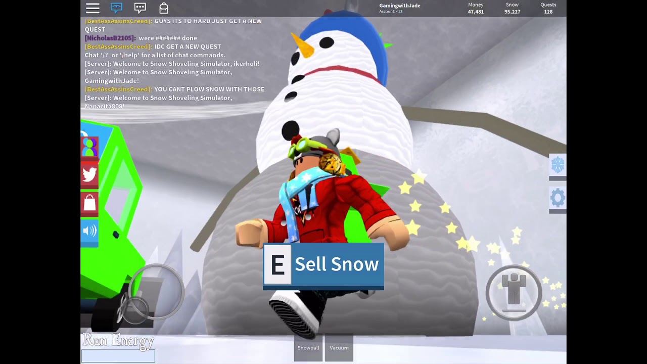 EASTER EGG IN ROBLOX SNOW SHOVELING SIMULATOR | Roblox Snow Shoveling ...