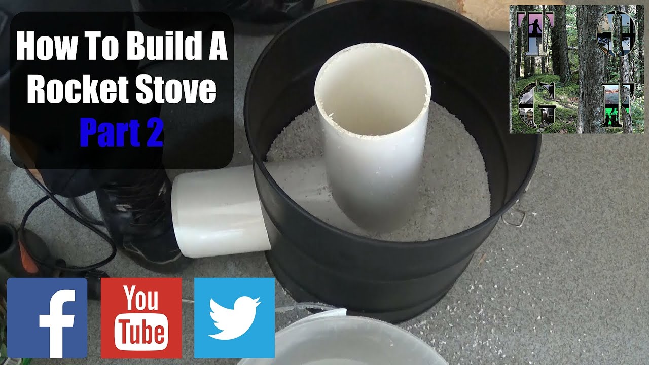 How To Build A Rocket Stove Part 2 | Easy | Step-By-Step Guide - YouTube