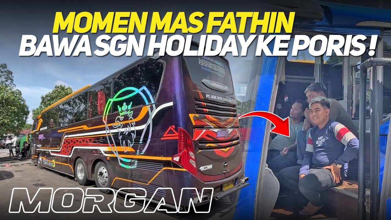 MOMEN MAS FATHIN BAWA SGN HOLIDAY MORGAN KE PORIS‼️KEJUTAN TIBA-TIBA ...