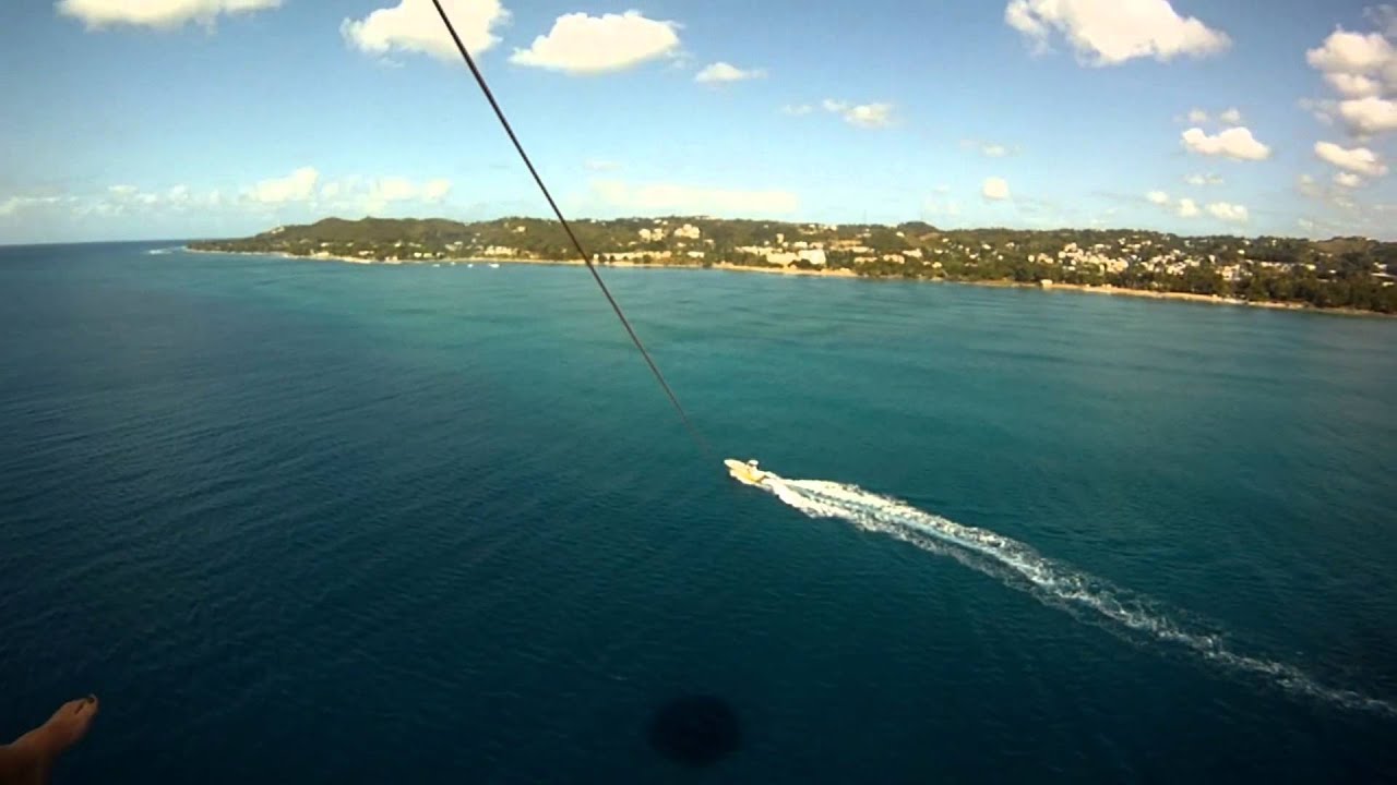 Rincon Puerto Rico - Flying Fish Parasail - YouTube