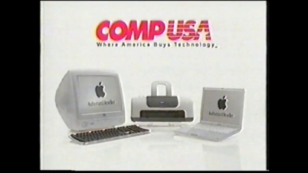 CompUSA Commercial (2001) - YouTube
