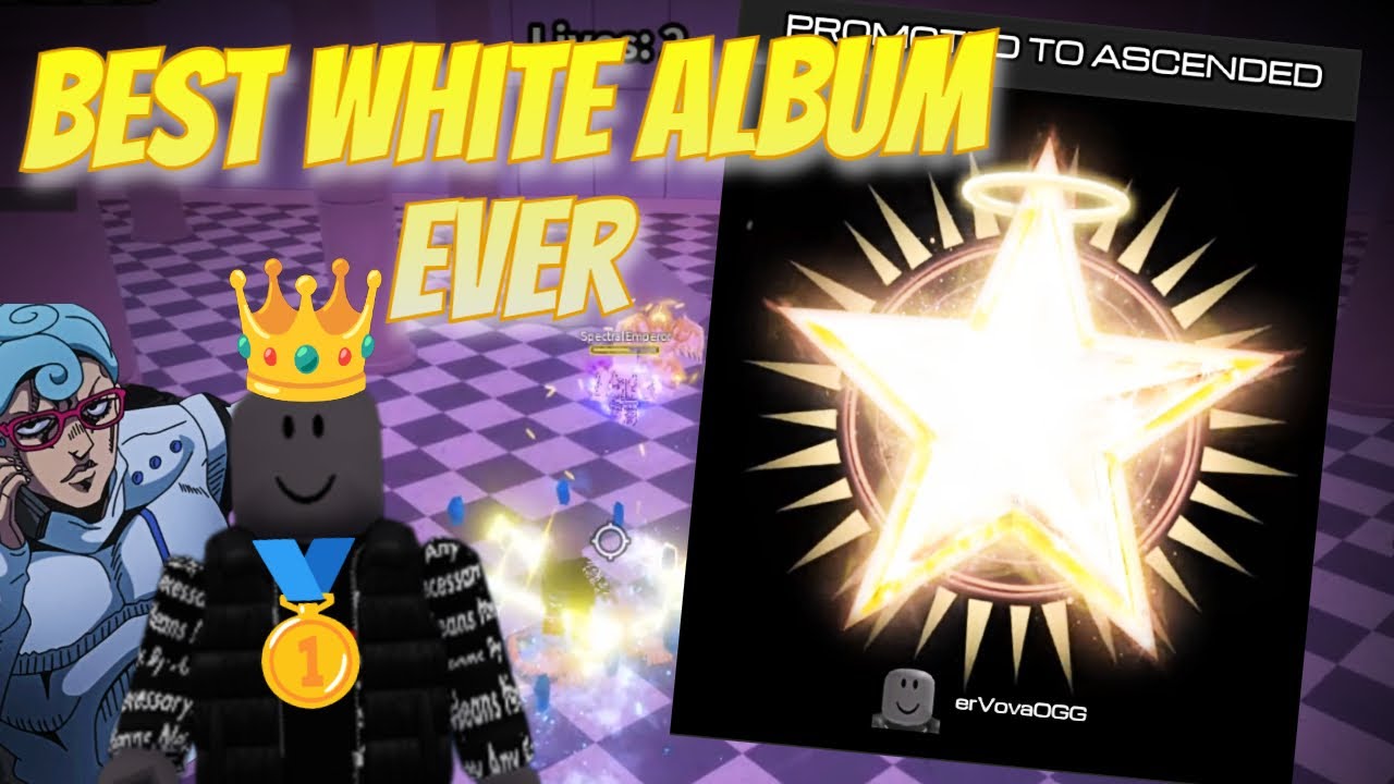 [YBA] Best White Album Ever (Ascended Reached) - YouTube