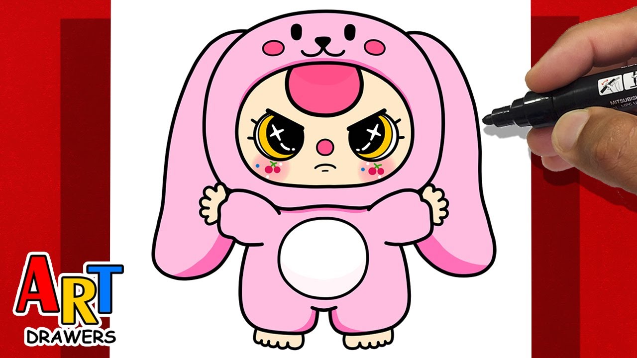 How To Draw Baby Three 1000%🩷😍 - Inspired by Draw So Cute - YouTube