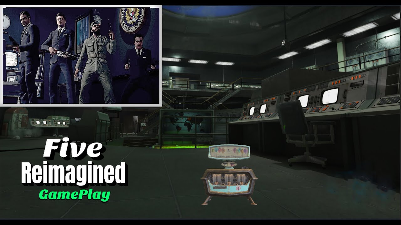 Call Of Duty Black Ops 3 Zombies Map Five ( Reimagined ) GamePlay Solo ...