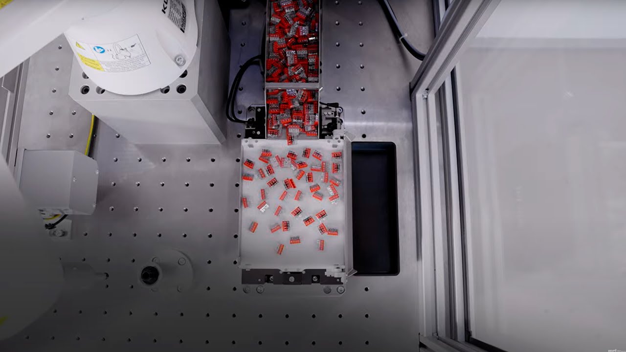 Application - Asyril - WAGO connectors with purge feature and KUKA ...