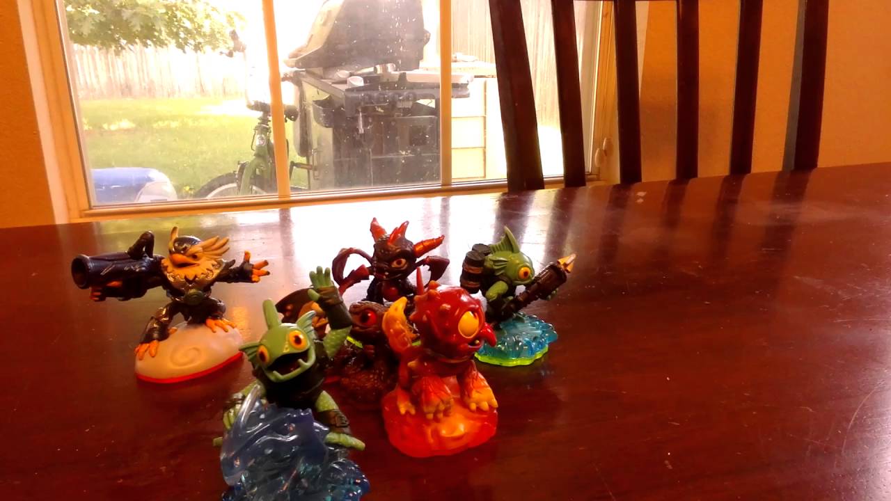 Custom Skylanders and traps - YouTube