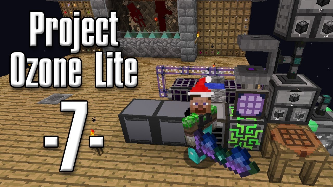 Minecraft - Project Ozone Lite #07 - ME system (HD) - YouTube