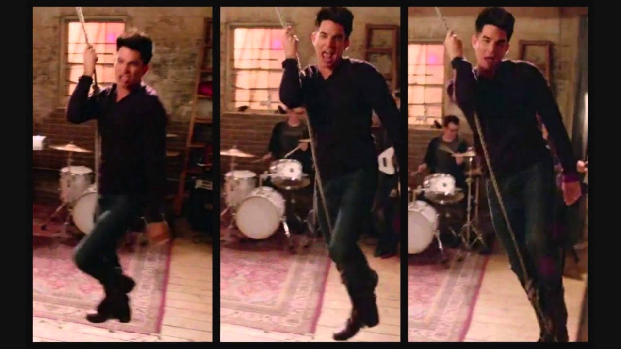 Adam Lambert Marry the Night Glee GIFS, Pics HD - YouTube