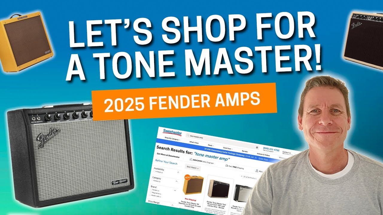 All 5 Fender Tone Master Amps Explained - YouTube