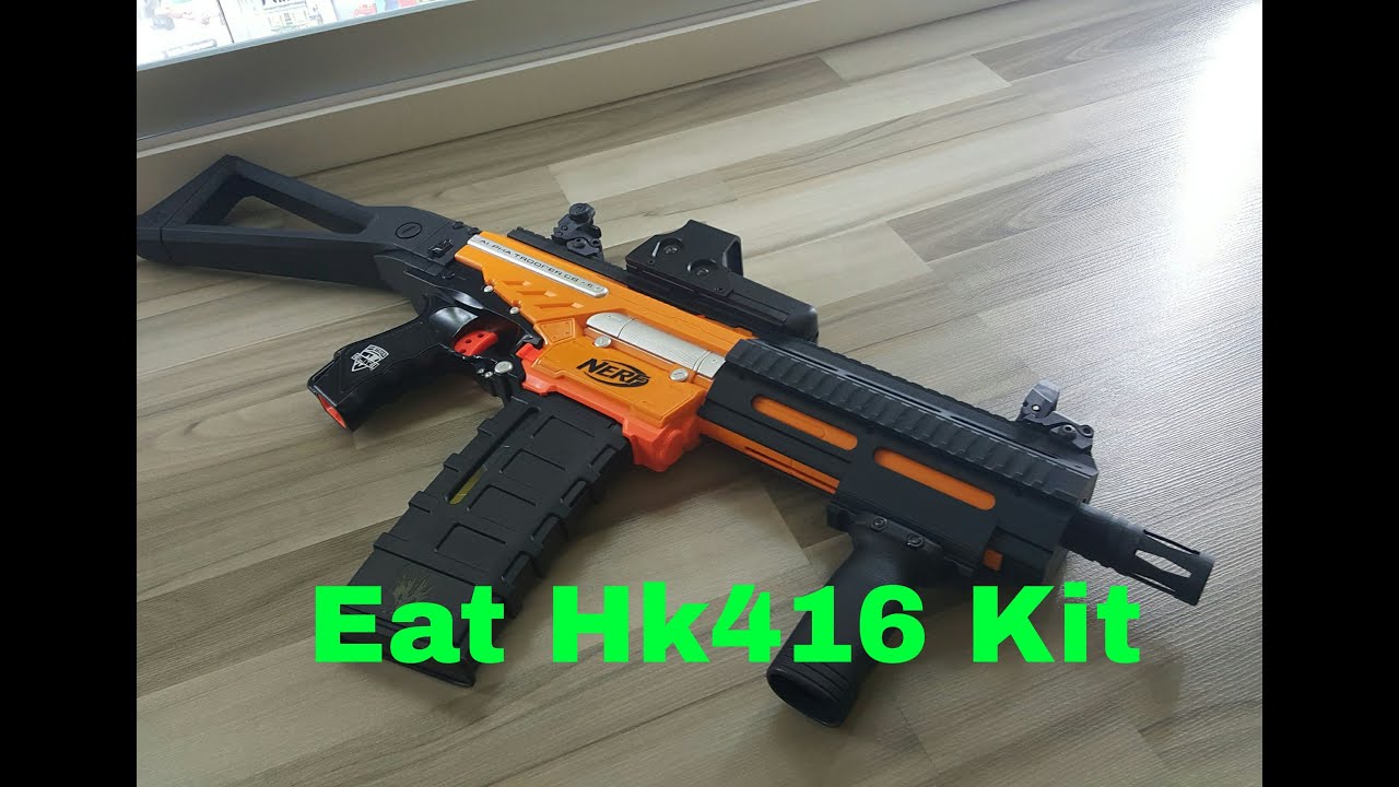 {Review} Nerf HK416 Alphatrooper Kit - YouTube