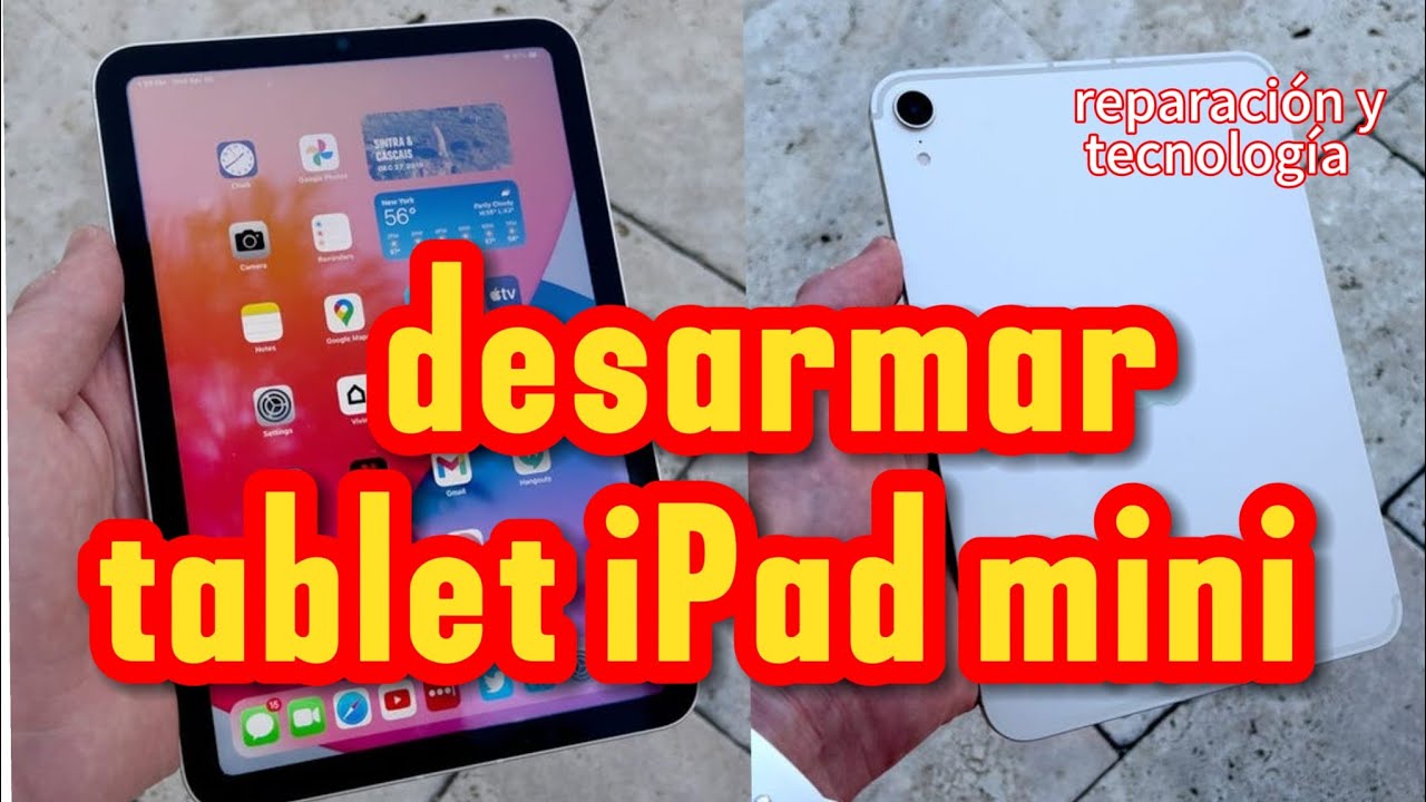 desarmar iPad mini - YouTube