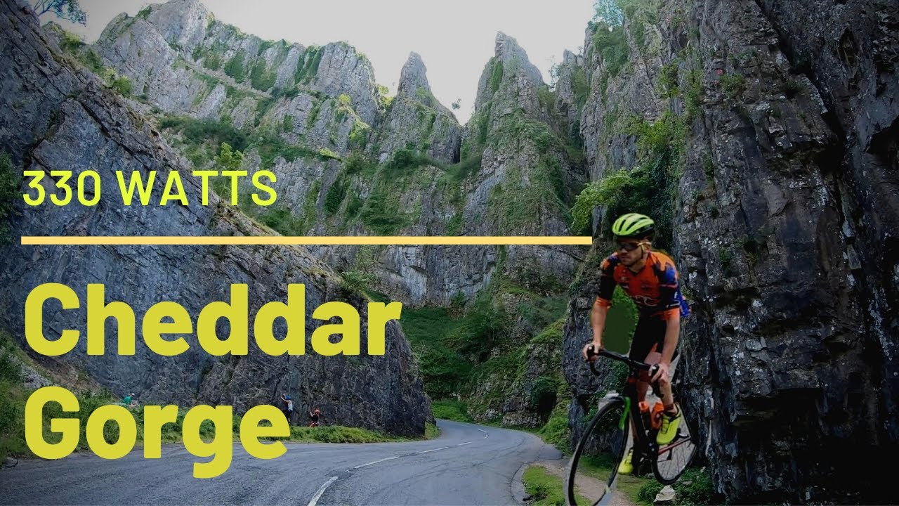 Cheddar Gorge - Cycling up Massive Hills fast - YouTube