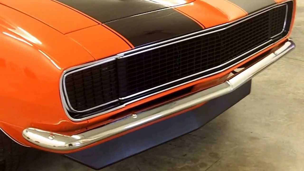 1968 Hugger Orange Camaro RS Style - Redline Auction - Sold - YouTube