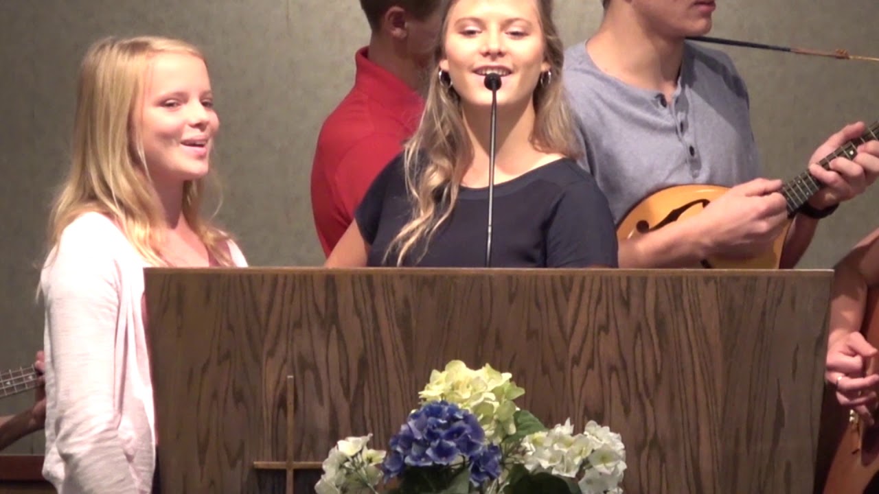 Stangl Family Children Singing I Believe - YouTube