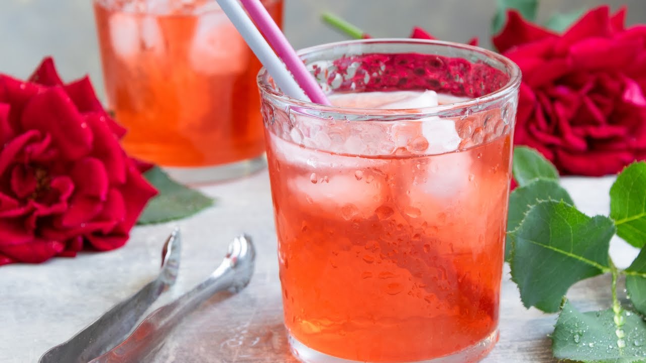 Enchanted Rose 🌹 Disney Inspired Valentine's Day Cocktail - YouTube