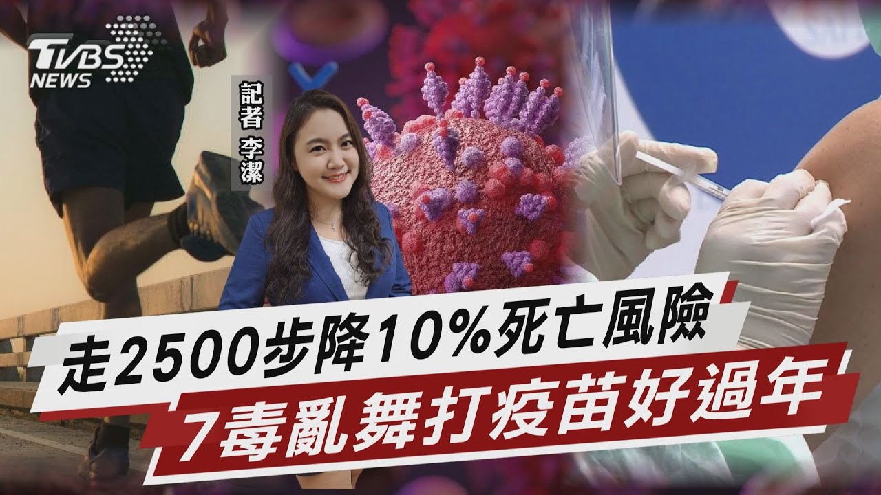 走2500步降10%死亡風險 7毒亂舞打疫苗好過年【TVBS說新聞】20240109@TVBSNEWS02 - YouTube