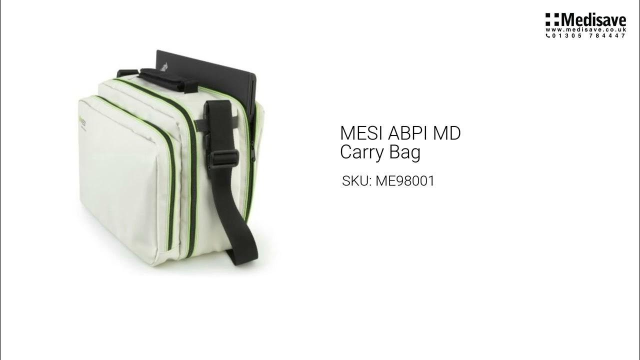 MESI ABPI MD Carry Bag ME98001 - YouTube