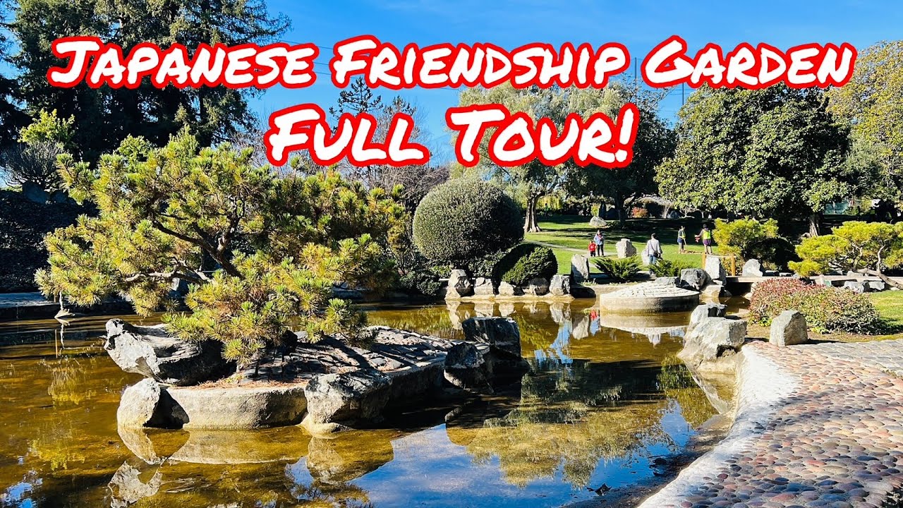 WALKING TOUR OF THE JAPANESE FRIENDSHIP GARDEN IN SAN JOSE CALIFORNIA ...