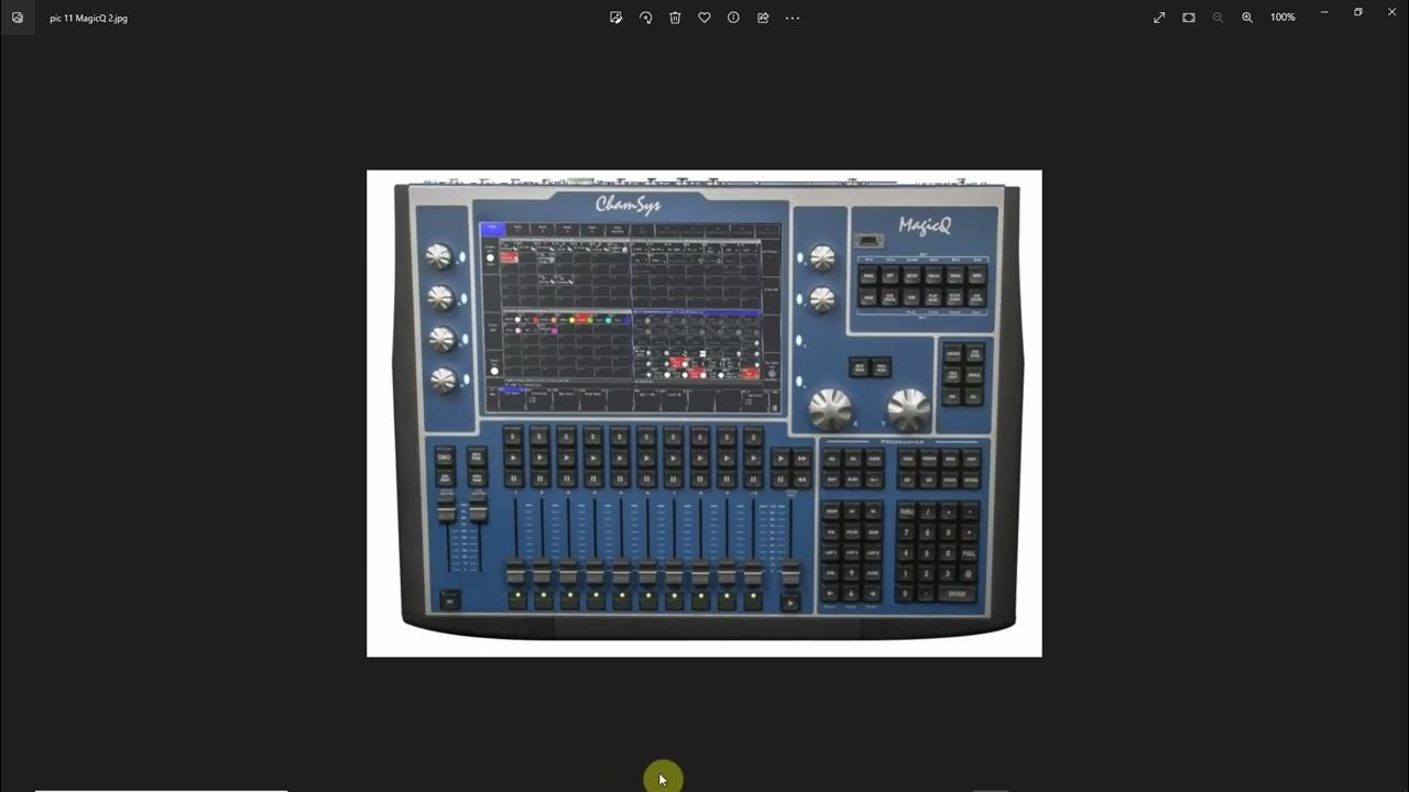 ChamSys MagicQ PC Part 1 Intro - YouTube