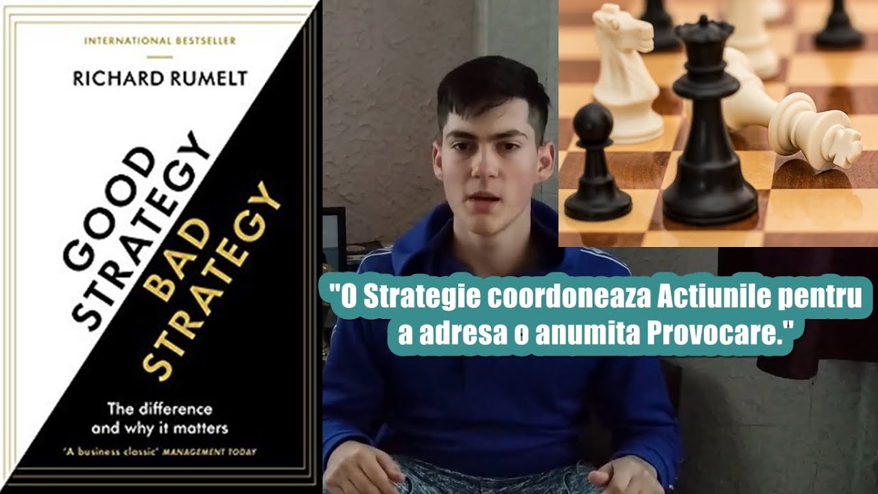 Good Strategy Bad Strategy | Richard P. Rumelt RECENZIE Carte - YouTube