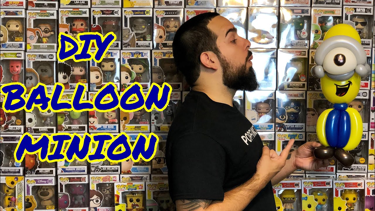 Balloon Animals & Balloon Characters | DIY Minion Balloon - YouTube