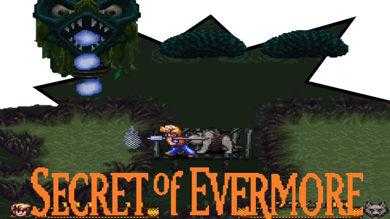 SECRET OF EVERMORE | Gameplay Walkthrough Part 7 | Boss Fight Salabog ...