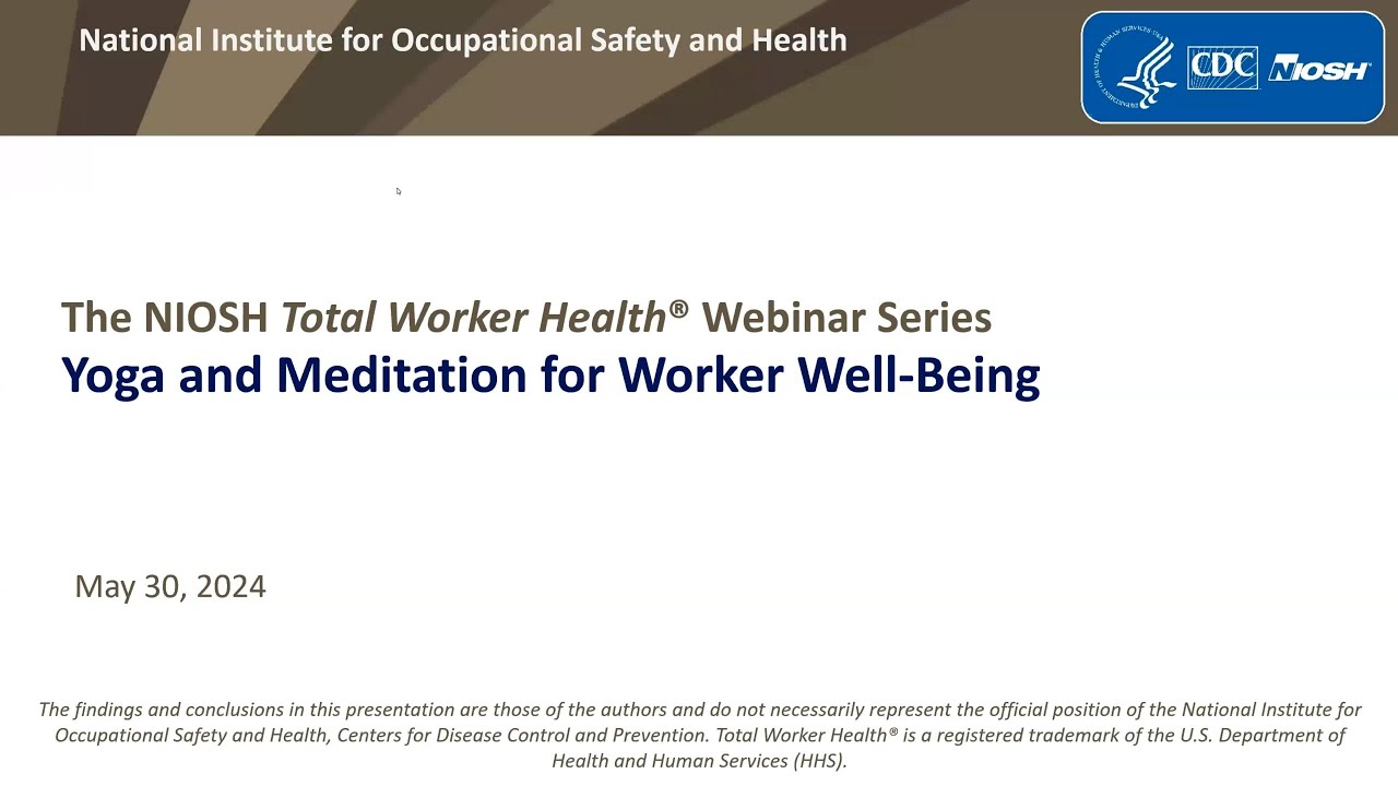 Yoga and Meditation for Worker Well-Being - YouTube