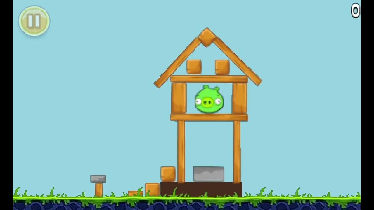 Angry Birds Mult (J2ME): Poached Eggs Level 1 - YouTube
