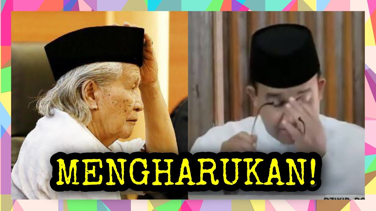 Kenangan Anies Baswedan dengan mendiang Ridwan Saidi teringat Topi ...