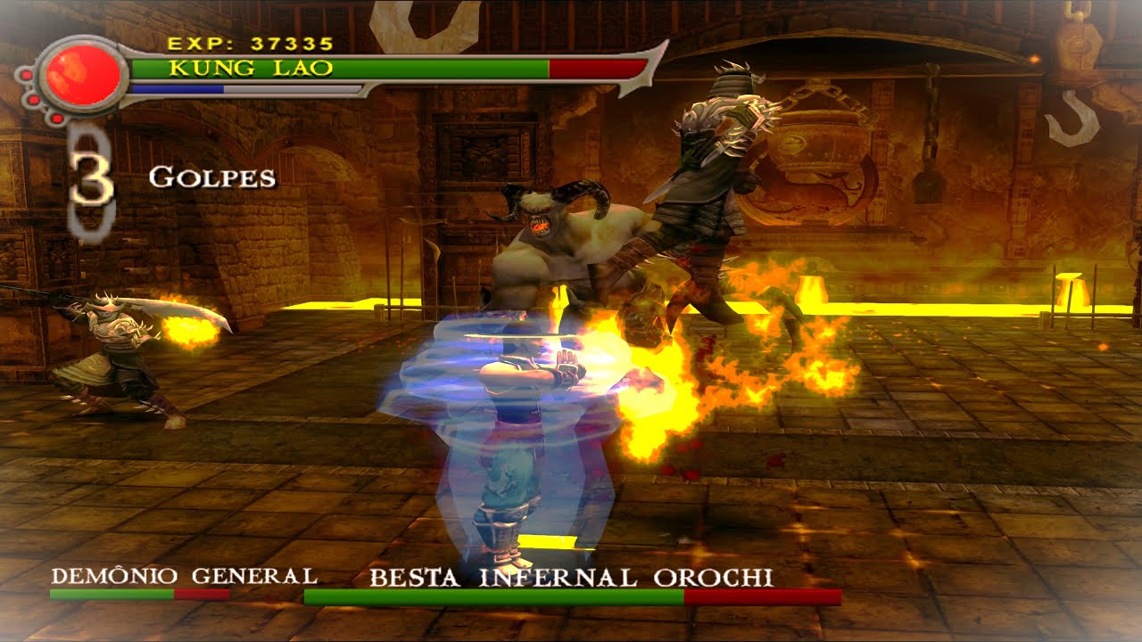 mortal kombat shaolin monks (ano 2005) ps2 legendado pt br parte 16 ...