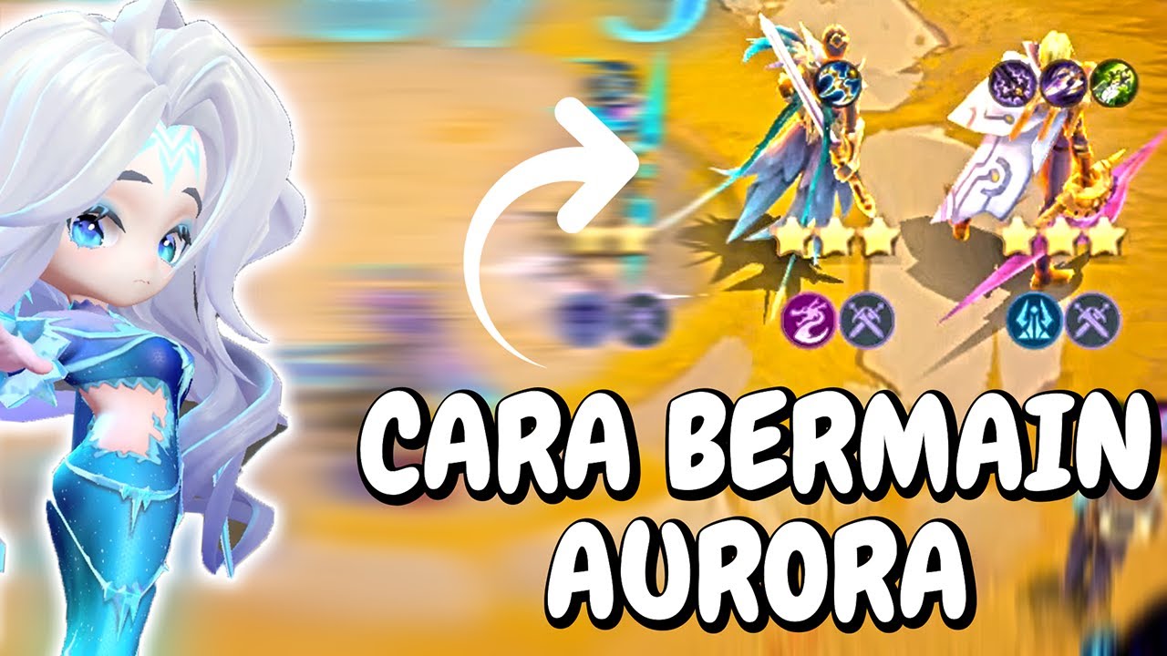 CARA BERMAIN COMANDER AURORA !! MAGIC CHESS GOGO - YouTube