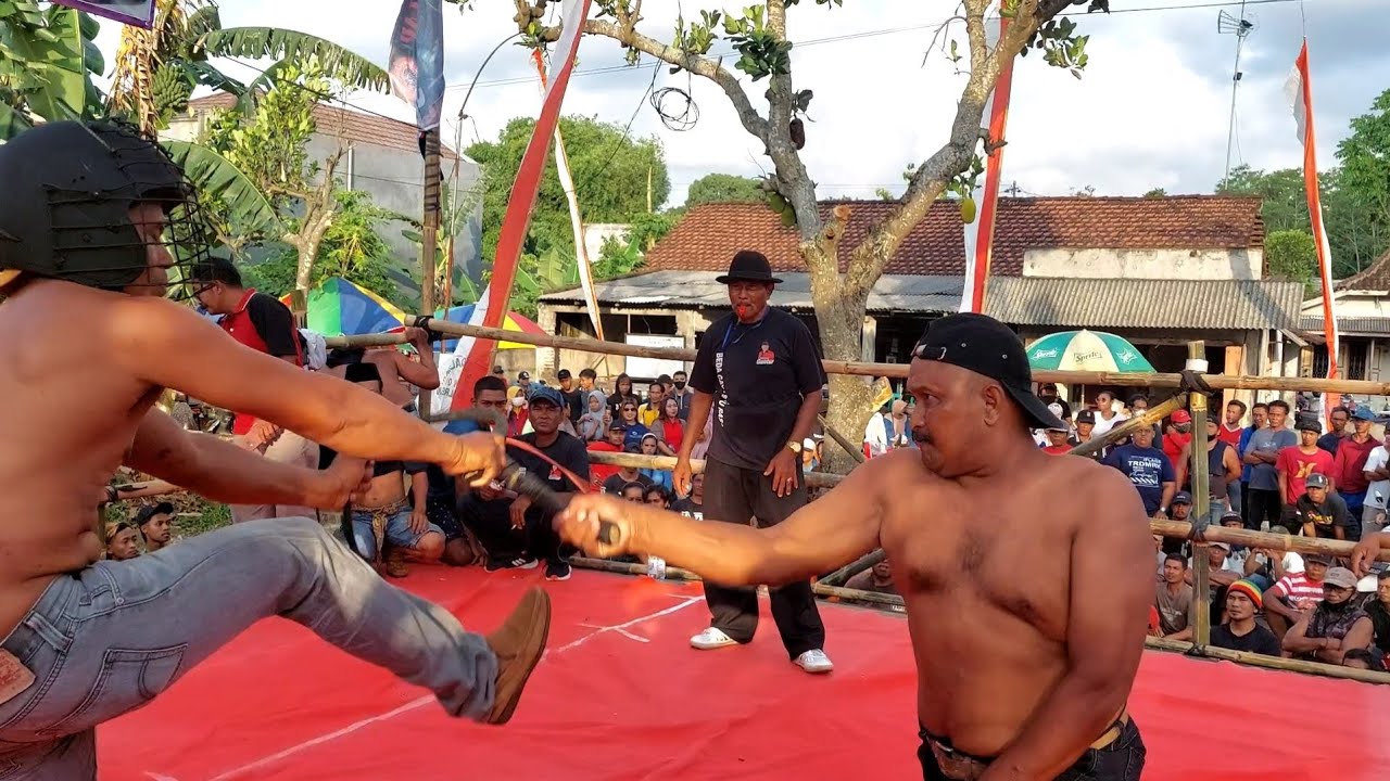 Tiban seni budaya(part 10) lawan tk mengenal usia luurrr ||Kendalrejo ...