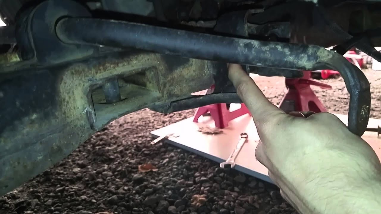 Control arm replacement Pontiac Montana sv6 - YouTube