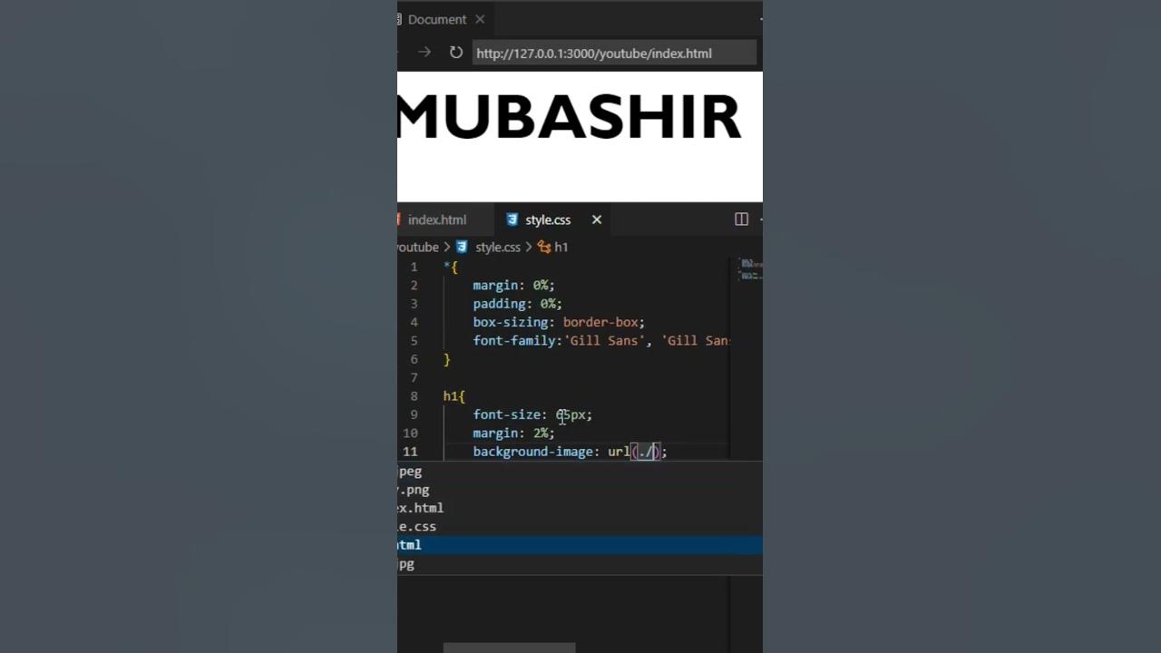 How To Add Image On Text Background Shorts Csstricks Cssanimation Csstips Css3 Html Youtube