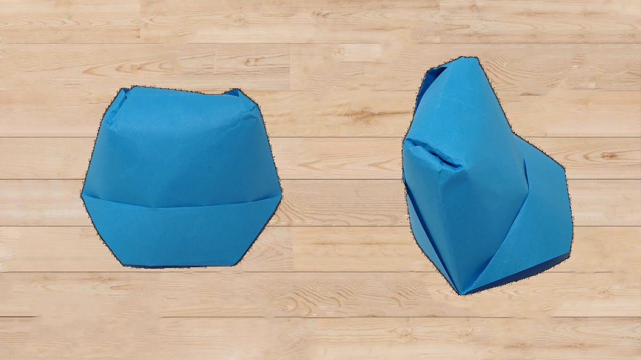 How To Make A Cap Origami Out Of Paper Easy Step By Step YouTube How To Make A Cap Origami Out Of Paper Easy Step By Step YouTube