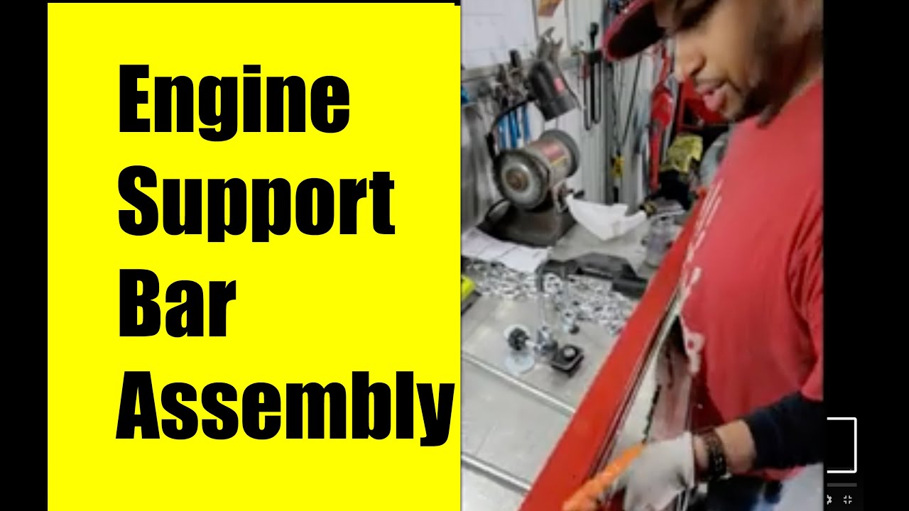 Engine Support Bar Assembly | 2000 Ford Mustang Car Project | Fox Body ...