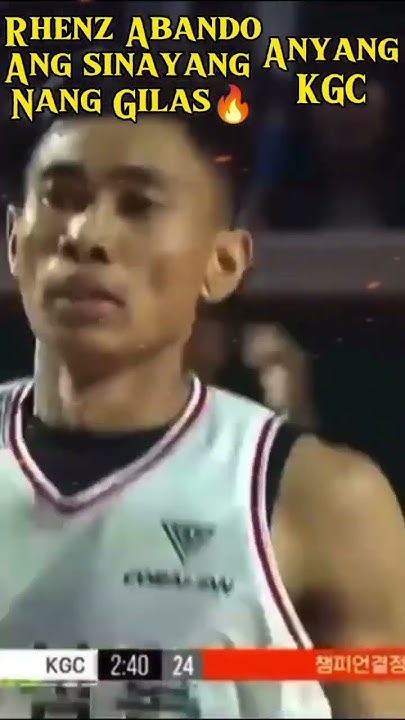 Rhenz Abando the future NBA..🔥🔥🔥💪😱,Ang sinayang ng Gilas Pilipinas#Anyang KGC#Rhenz Abando - YouTube