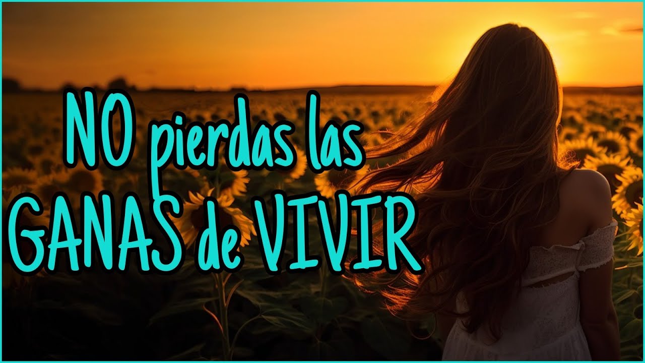 No pierdas las GANAS de VIVIR | Reflexión, Gratitud, Motivación - YouTube