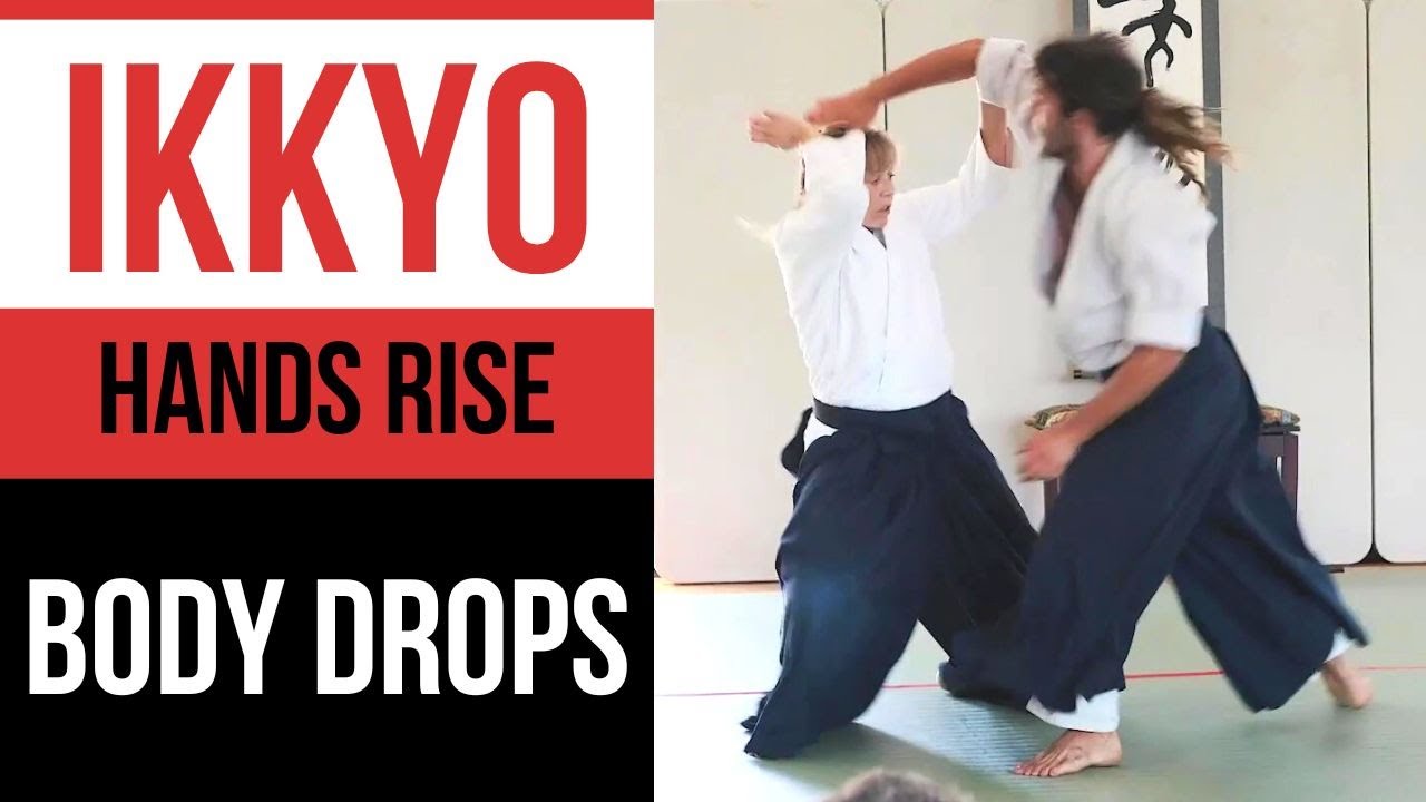 Aikido: Ikkyo - Hands rise. Body drops. Avoid pushing down or straining ...
