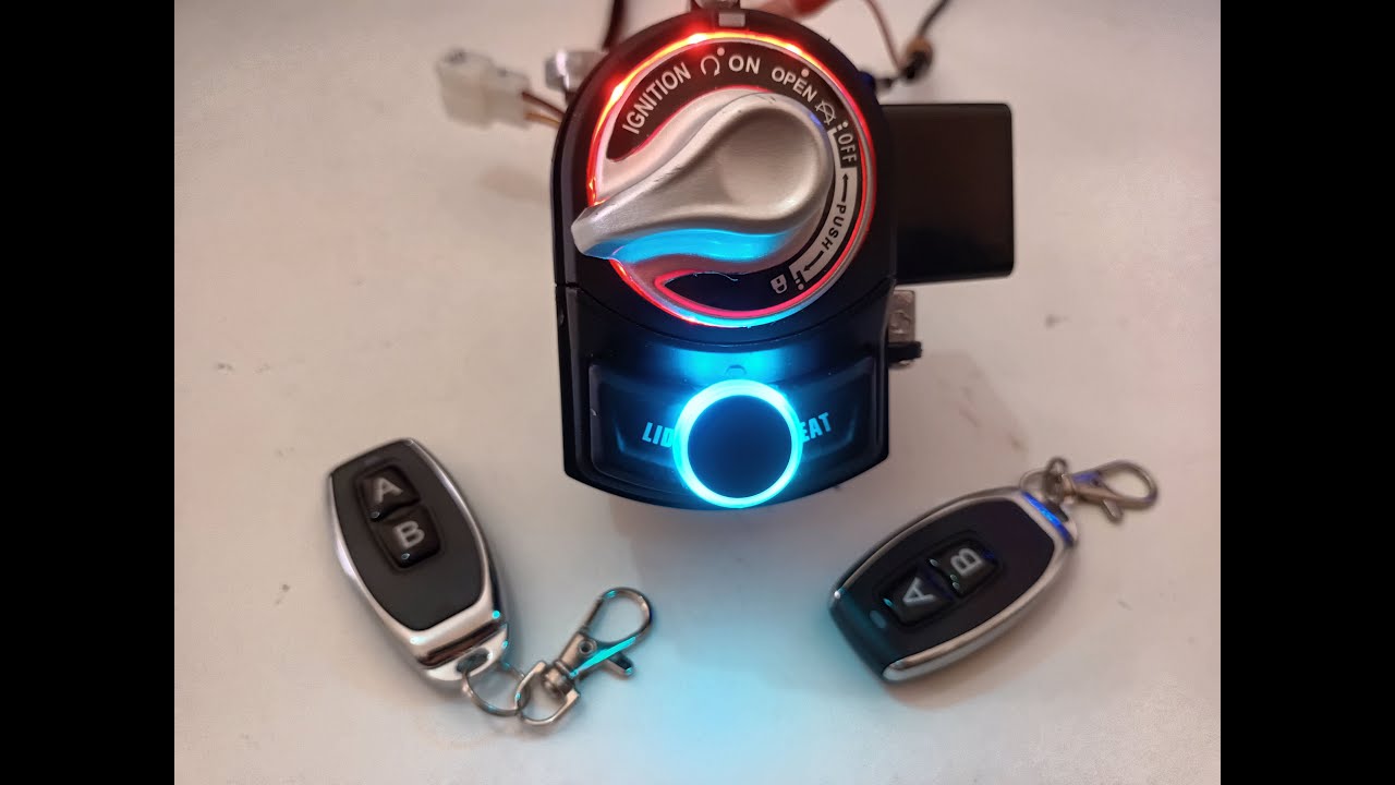 Keyless Sidik Jari NMax Plus Remote - YouTube