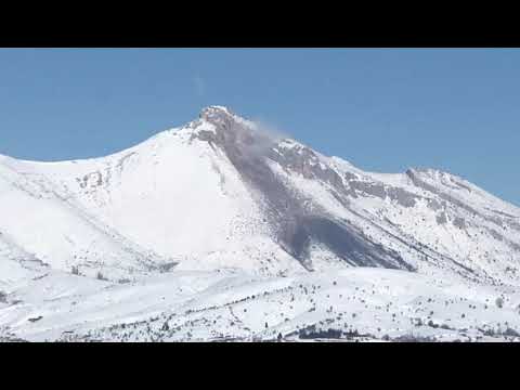 Kahramanmaraş Göksun Büyükkızılcık köyü Kuşkayası Dağı Yanardağ mı oldu