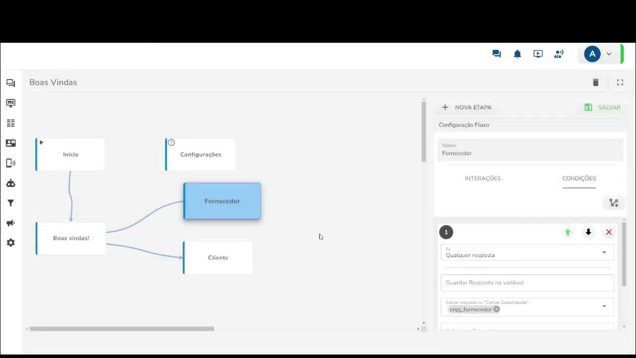 Criando Chatbot de Etapas e Campos Customizados - YouTube