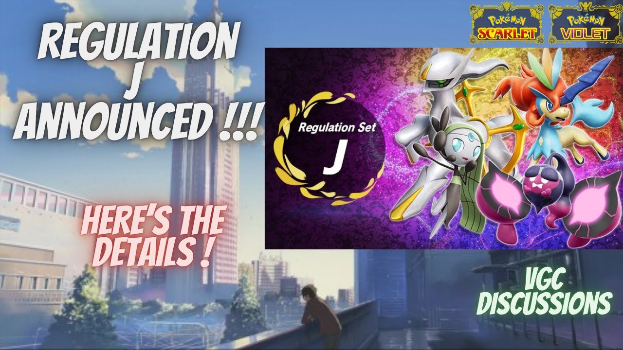 REGULATION J ANNOUCED !!! A BRAND NEW FORMAT !!! (Pokemon Scarlet ...