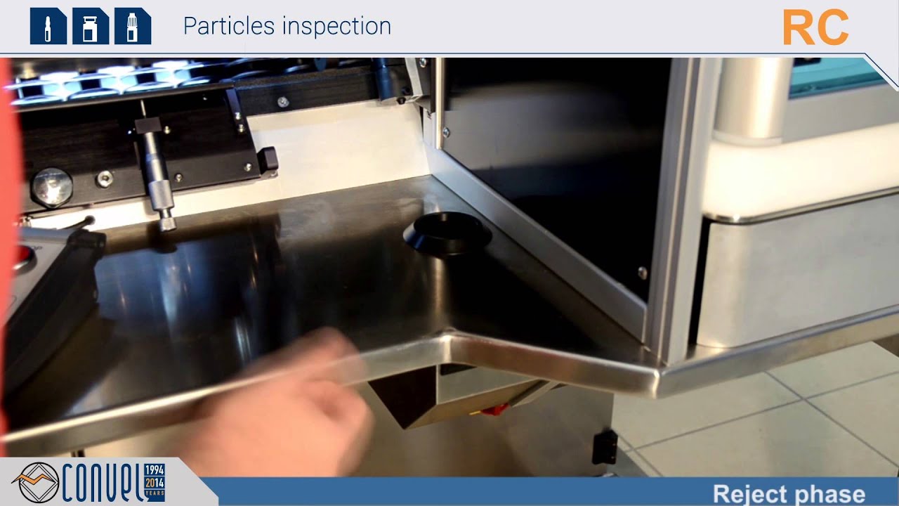 CONVEL RC - Semiautomatic inspection machine - YouTube