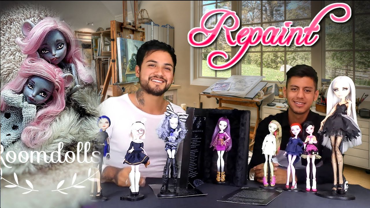 COMO HACER REPAINT A UNA MONSTER HIGH - Tips y Revision de muñecas con ...