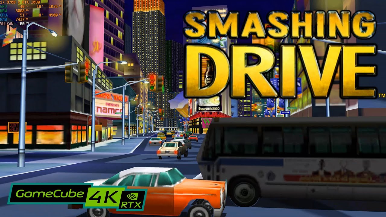 Smashing Drive / RTX 3090 4K / GameCube emulator Dolphin PC - YouTube